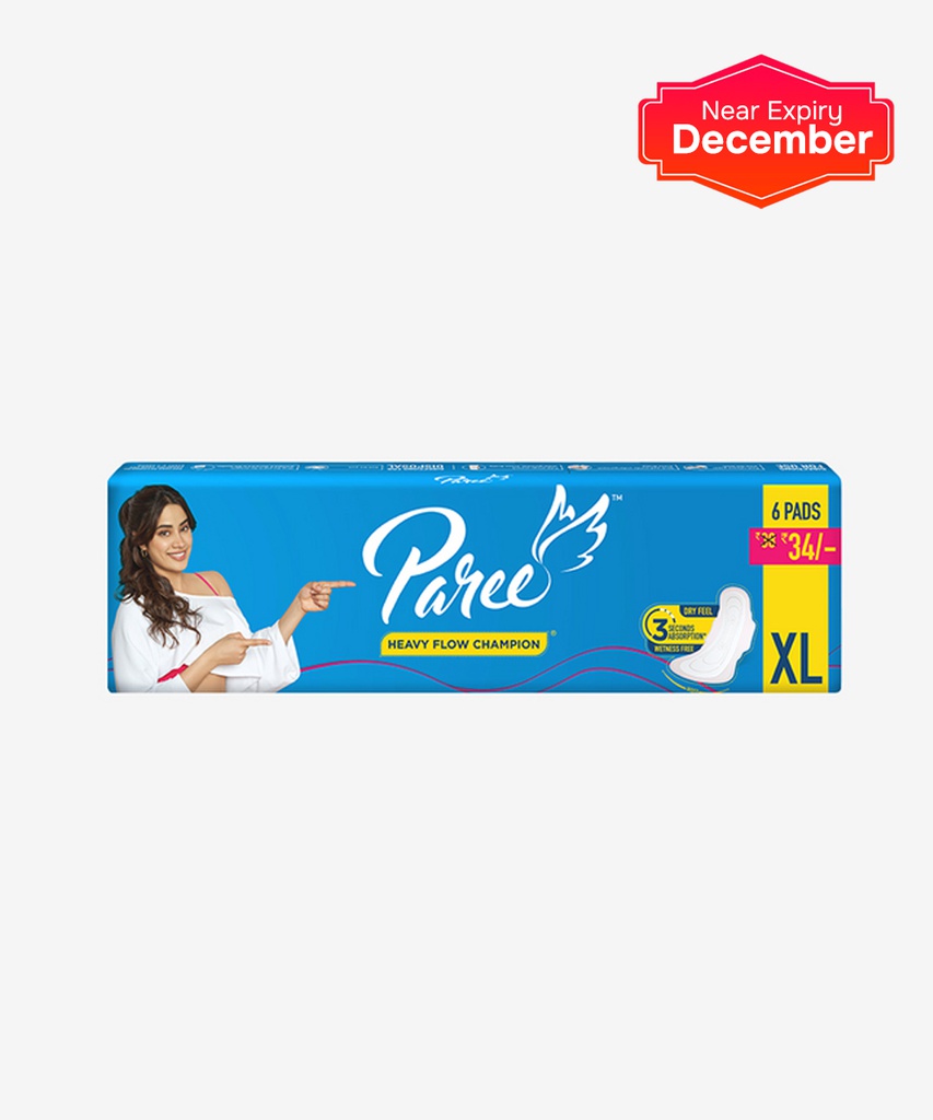 Paree Dry Feel Xl- 18 Sanitary Pads | Jeevee