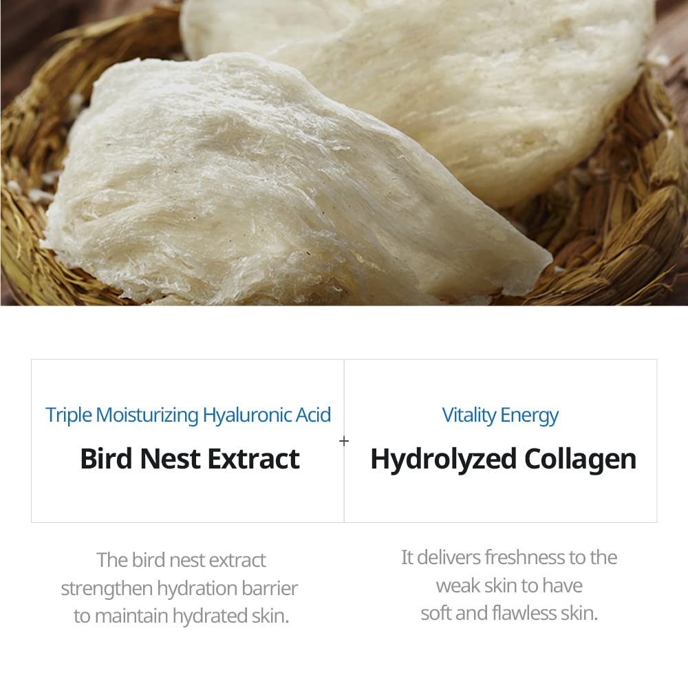Jmsolution Active Birds' Nest Moisture Mask Prime- 10 Sheets | Jeevee
