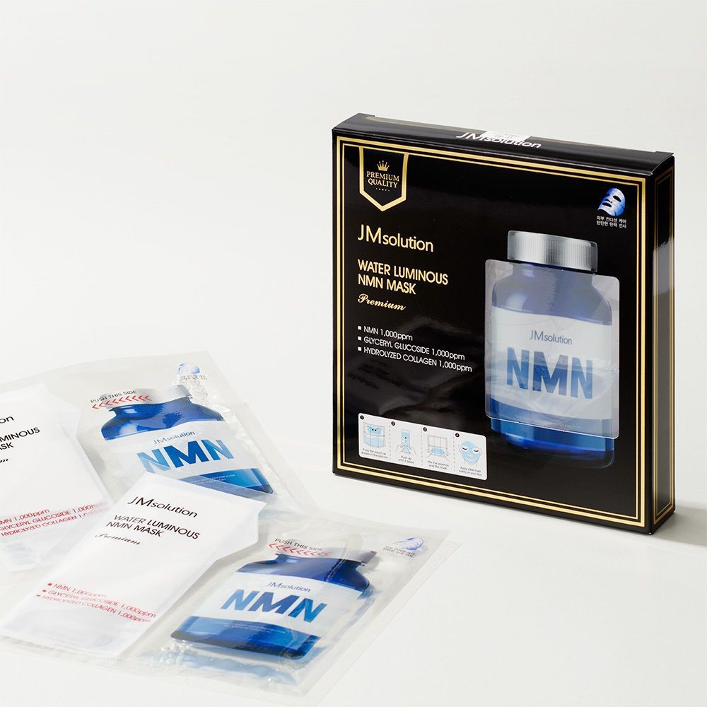 Jmsolution Water Luminous Nmn Mask Premium- 5 Sheets | Jeevee