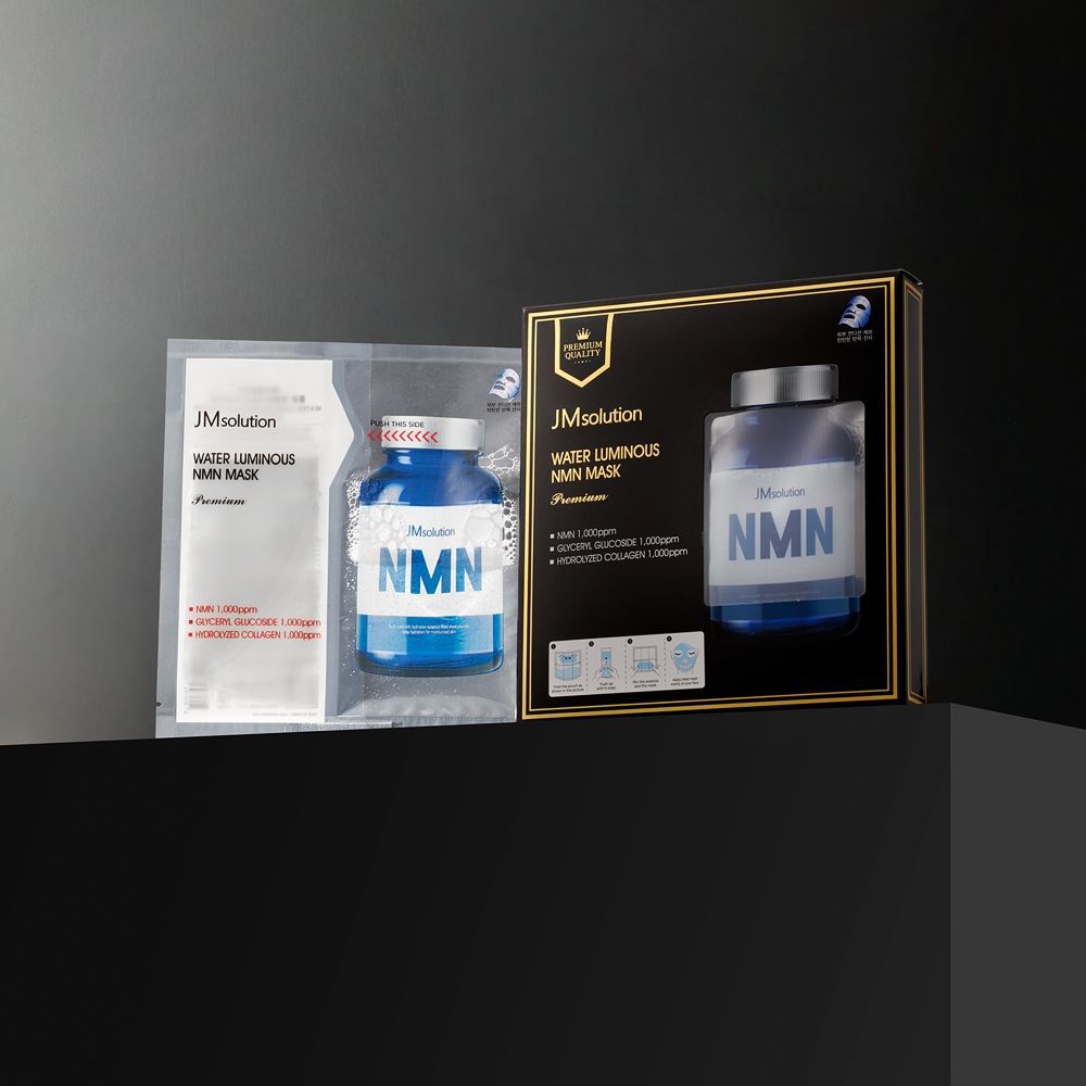 Jmsolution Water Luminous Nmn Mask Premium- 5 Sheets | Jeevee