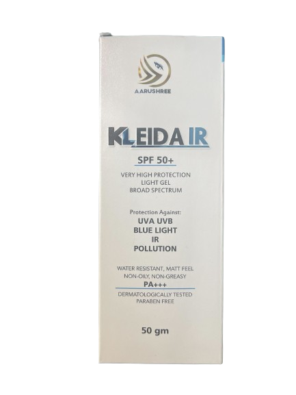 Kleida Ir Spf50+ Sunscreen- 50gm | Jeevee