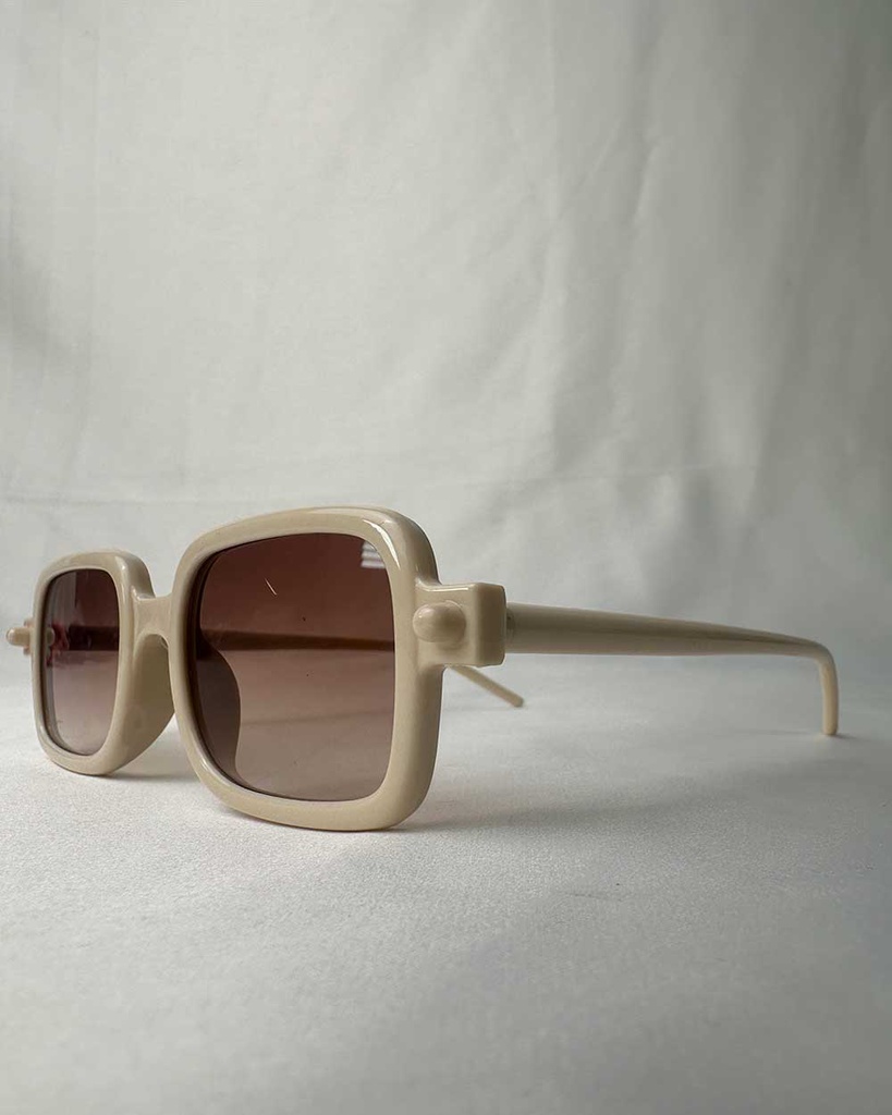 Little Fashionista Outdoor Square Shades (cream) | Jeevee