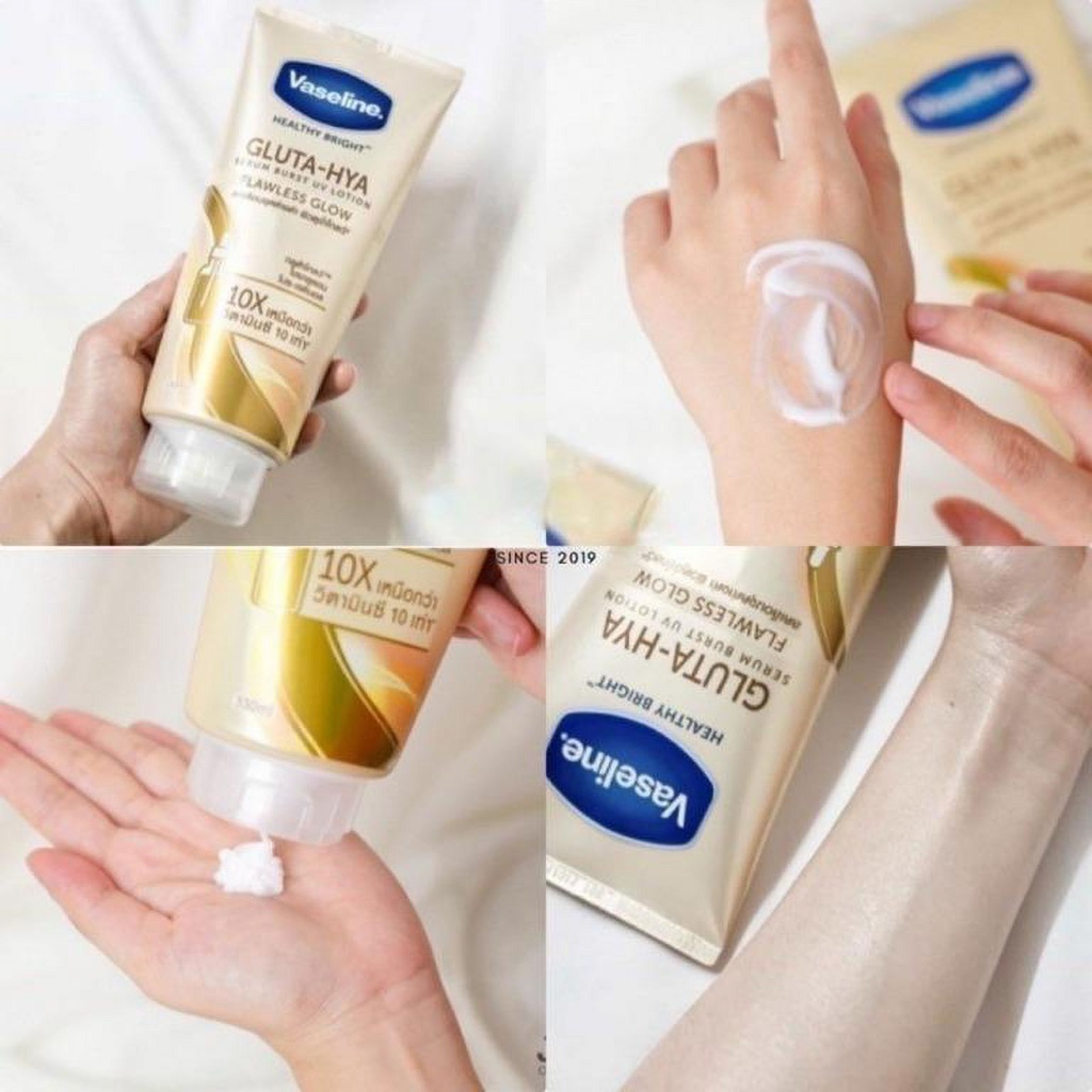 Vaseline Gluta-hya Serum Burst Lotion, Flawless Glow- 300ml | Jeevee