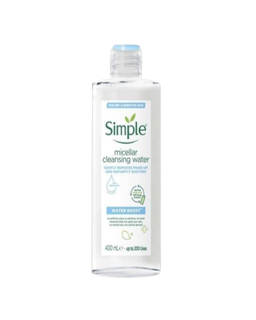 Simple Micellar Cleansing Water- 400ml | Jeevee