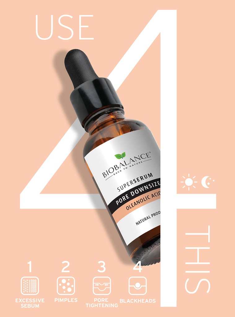 Biobalance Pore Downsizer Oleanolic Acid Super Serum 30 Ml | Jeevee