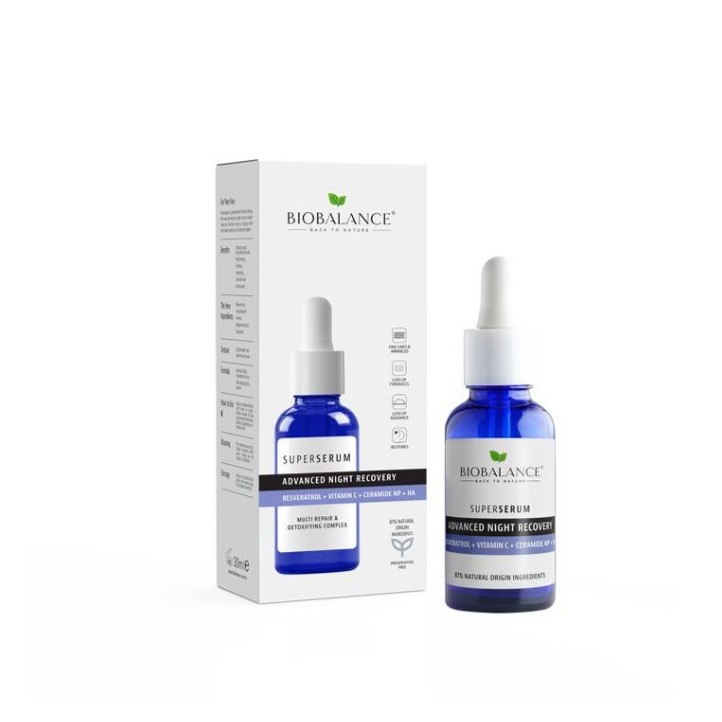 Biobalance Recovery Ceramide + Resveratrol Super Serum 30 Ml | Jeevee