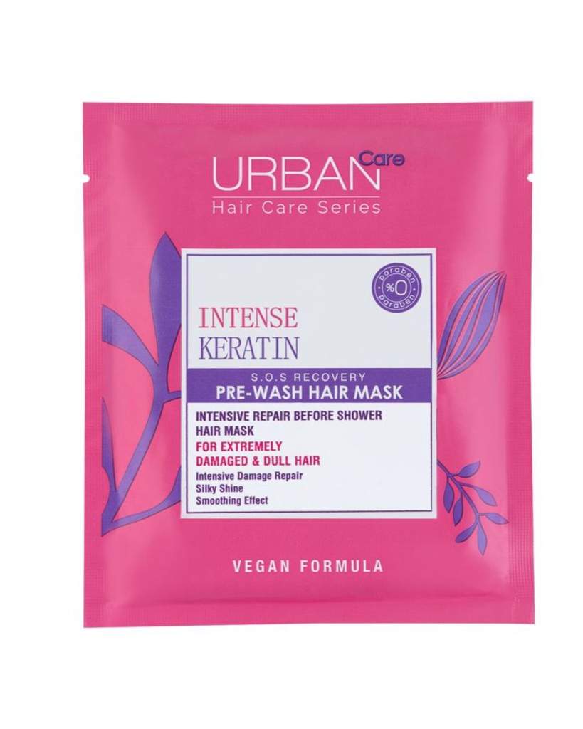 Urban Care Intense & Keratin Pre-hair Mask - 50 Ml | Jeevee