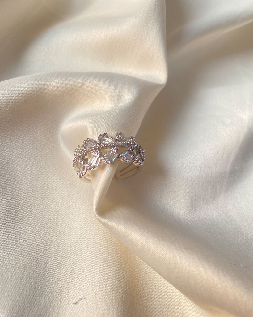 Salt Crystal Feather Ring | Jeevee