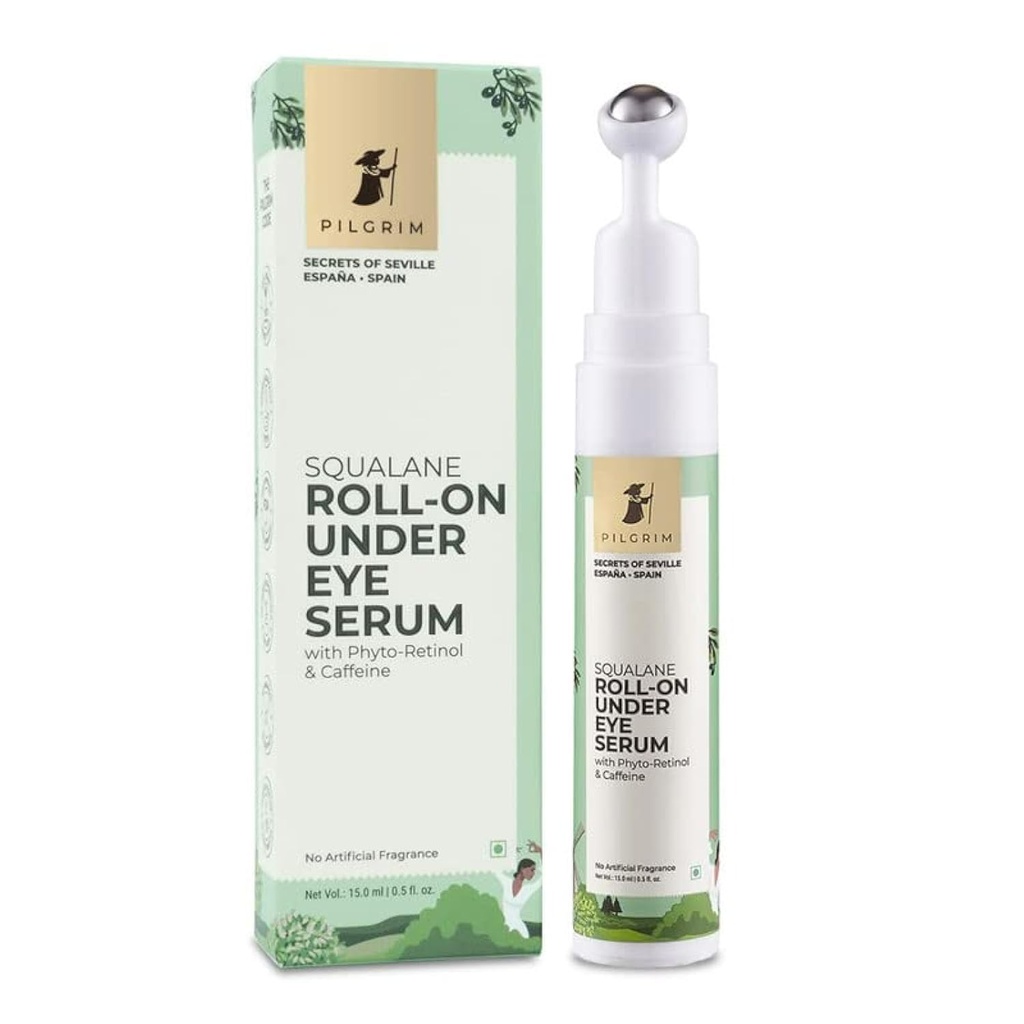 Pilgrim Roll On Under Eye Serum - 15 Ml | Jeevee
