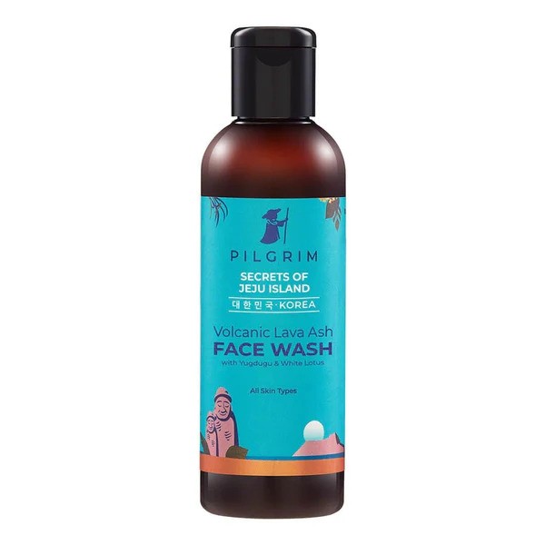 Pilgrim Volcanic Lava Ash Face Wash - 100ml | Jeevee