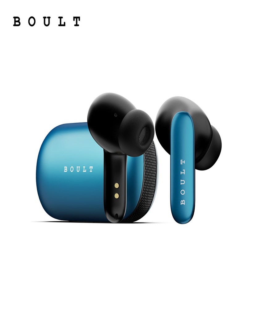 Boult K60 Wireless Earbud 60 Hrs Play Time Fast Charging - Blue | Jeevee