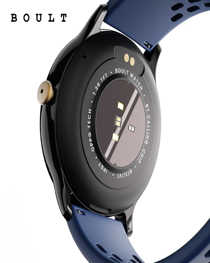 Boult Ripple Smartwatch 1.39" Screen Bt Calling 120+ Mode -blue | Jeevee
