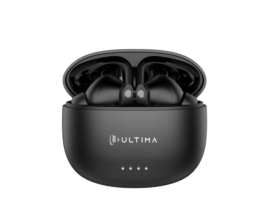 Ultima Atom 520 Wireless Earbud 45hrs Playtime Ipx5 Rated - Black | Jeevee