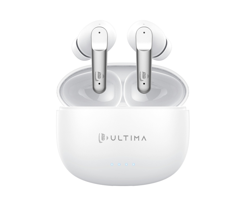 Ultima Atom 520 Wireless Earbud 45hrs Playtime Ipx5 Rated - White | Jeevee