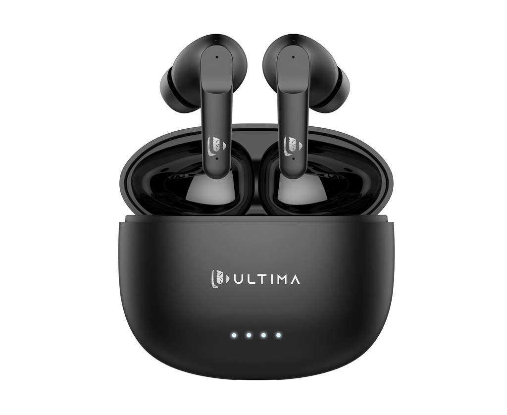 Ultima Atom 520 Wireless Earbud 45hrs Playtime Ipx5 Rated - Black | Jeevee