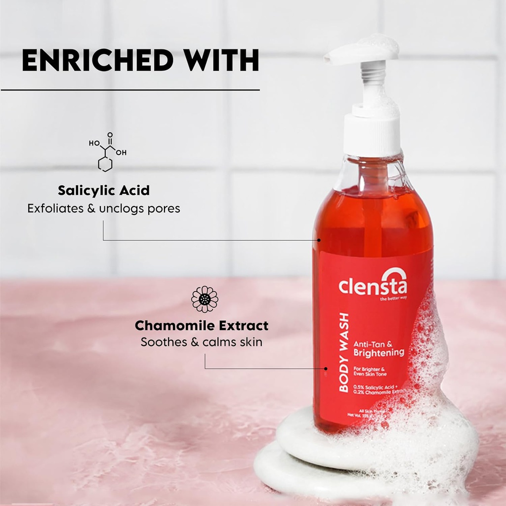 Clensta Body Wash Anti Tan (275 Ml) | Jeevee