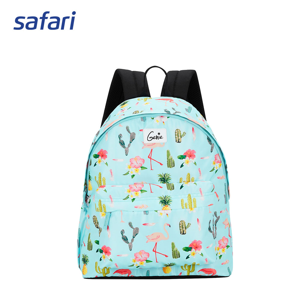 Safari Genie Flamenco Backpack 14 Inch Compartment Bags For Women | Jeevee