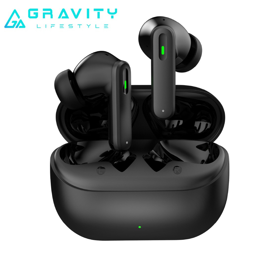 Gravity Bassbuds Max Earpods Anc Ipx4 (black) | Jeevee