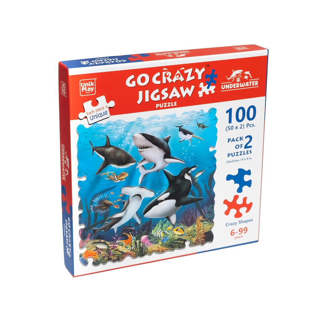 Unikplay Go Crazy Jigsaw Puzzle - Under Water | Jeevee