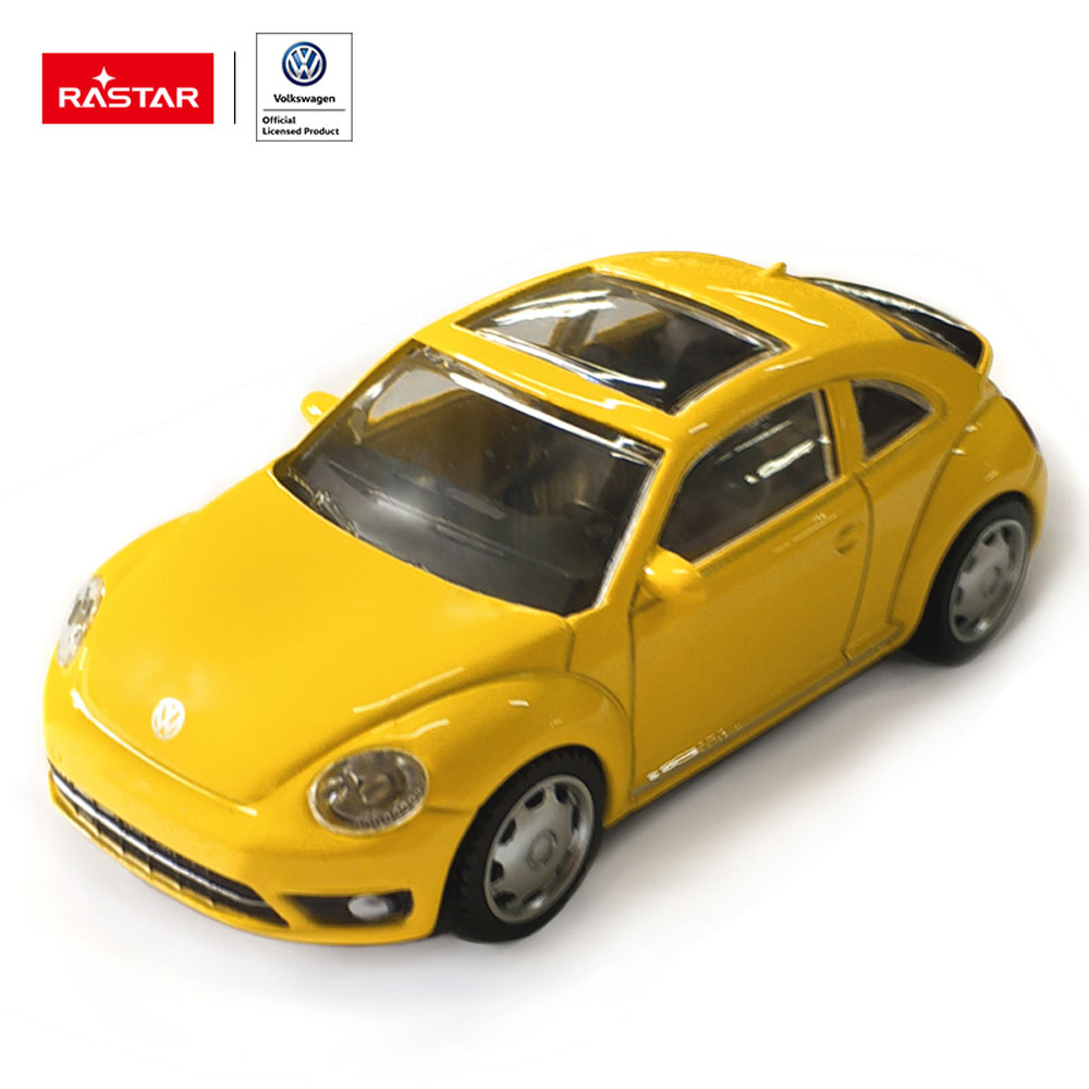 Rastar Volkswagen Beetle Die-cast Scale 1:43 (yellow) | Jeevee