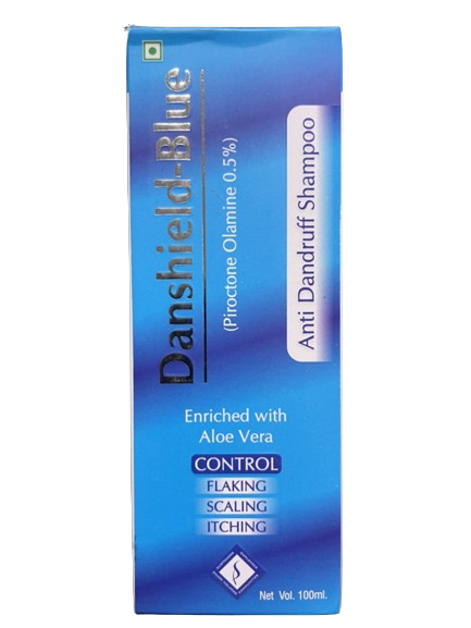 Danshield Blue Antidandruff Shampoo - 100ml | Jeevee