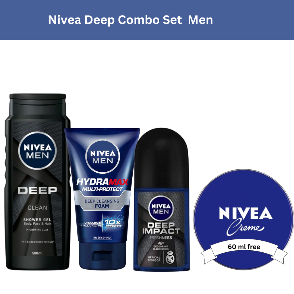 Nivea Deep Combo Set Men | Jeevee