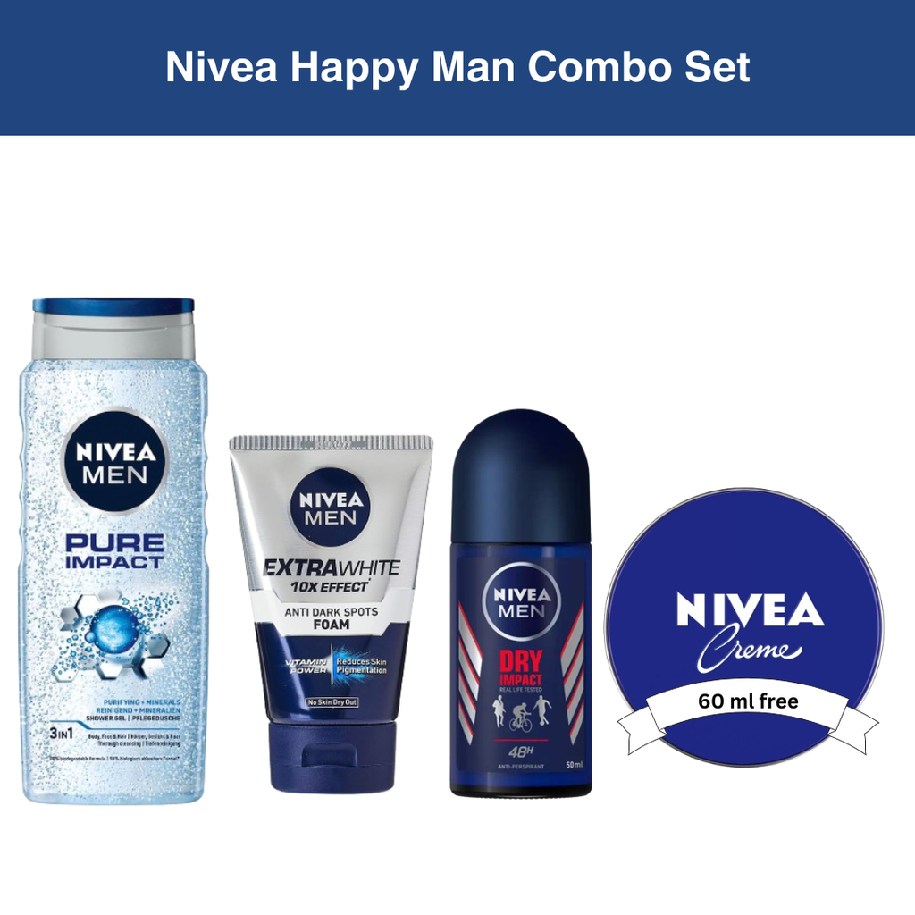 Nivea Happy Man Combo Set | Jeevee