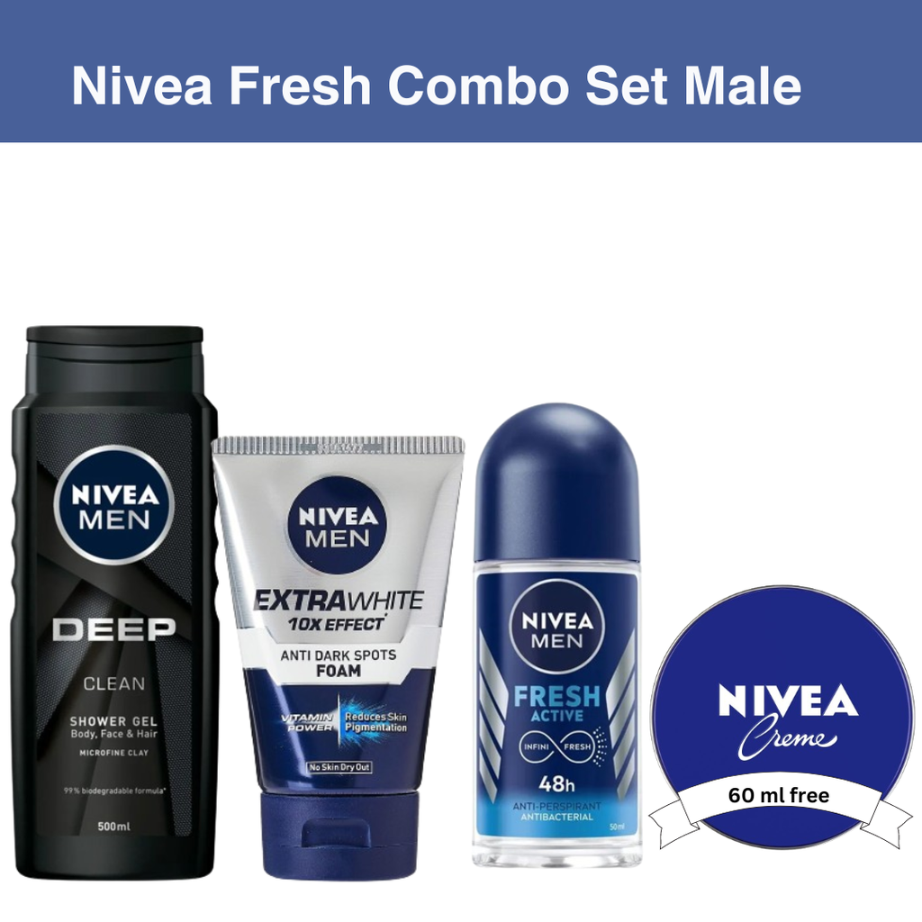 Nivea Fresh Combo Set Male | Jeevee