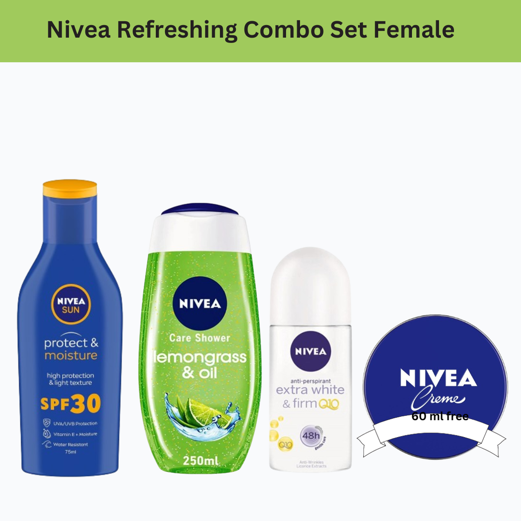 Nivea Refreshing Combo Set Female | Jeevee