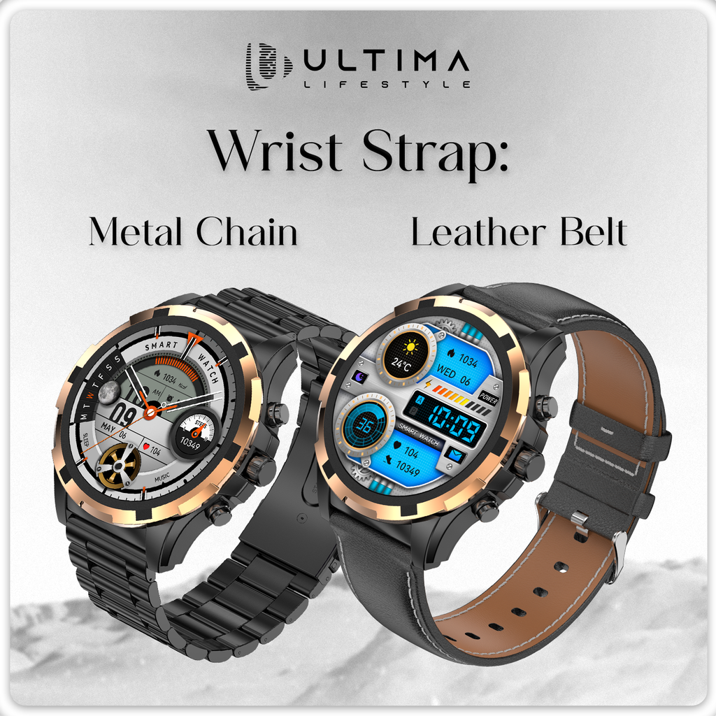 Ultima Magnum E-500 Smartwatch (royal Black) In Nepal Online | Jeevee