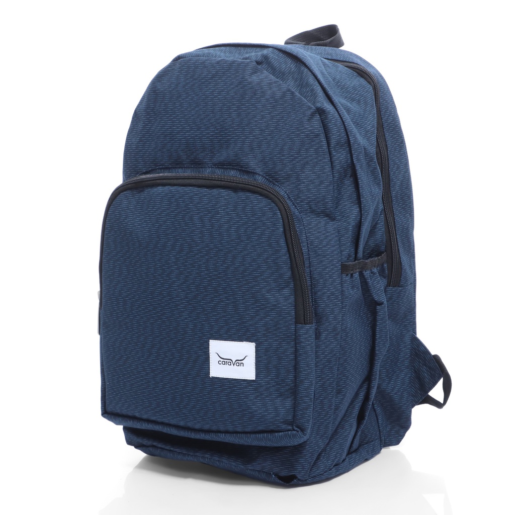 Caravan Blue Color Bagpack For Women | Jeevee