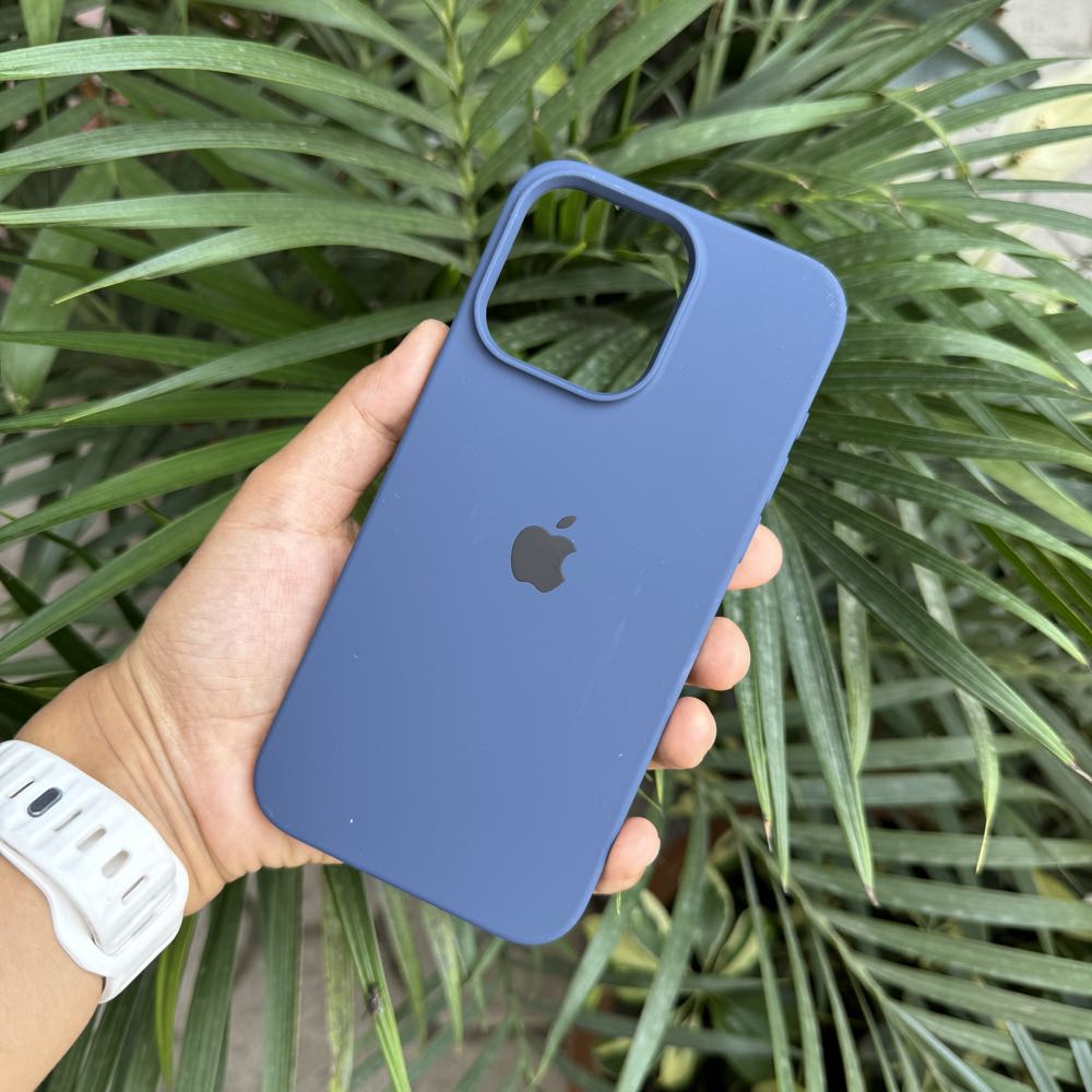 Premium Silicone Case For Iphone 13 Mini (dark Blue) | Jeevee