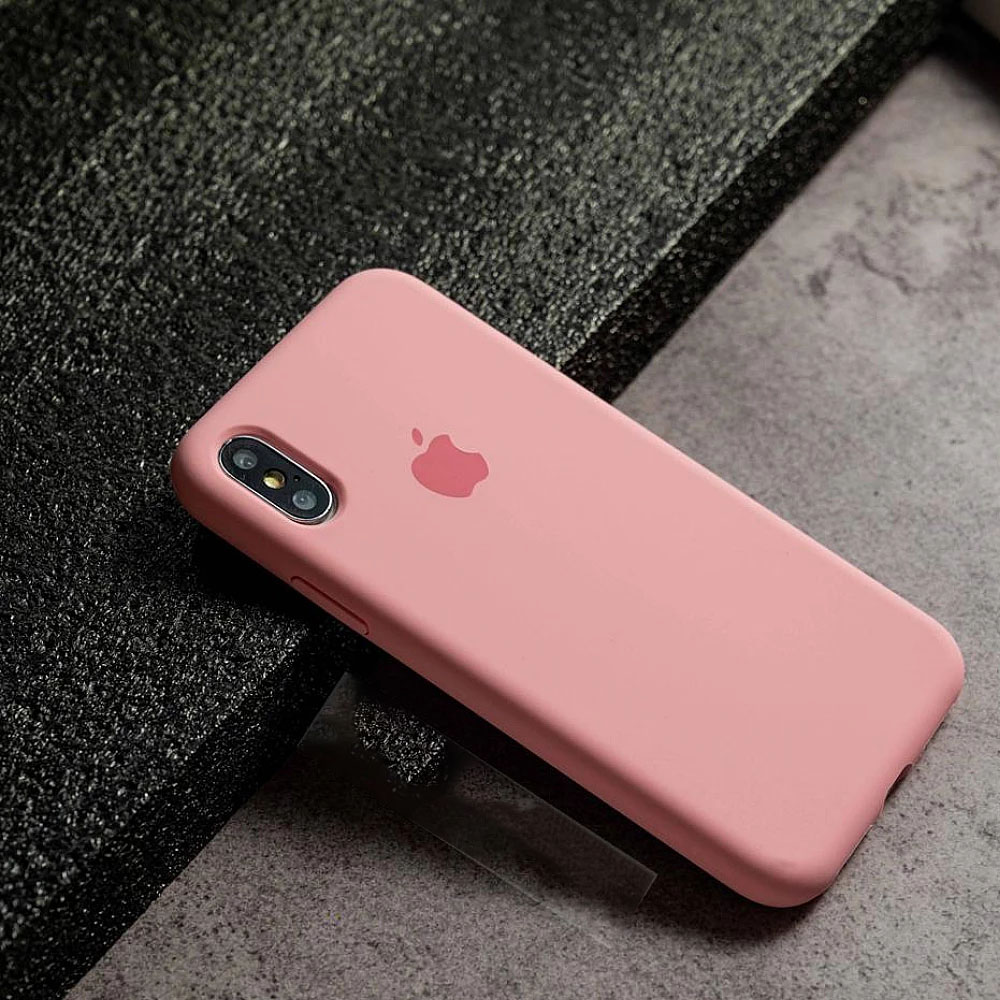 Premium Silicone Case For Iphone Xr (pink) | Jeevee