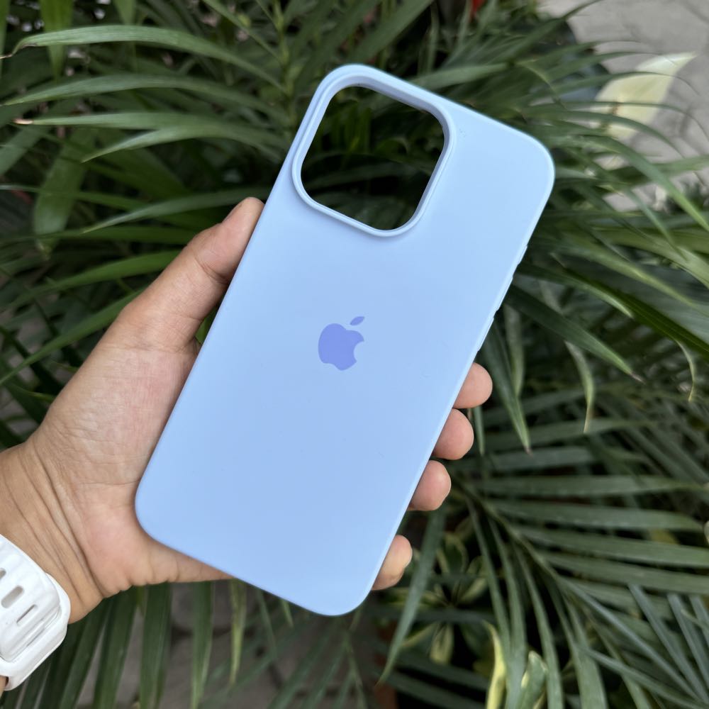 Premium Silicone Case For Iphone 12/12 Pro (sky Blue) | Jeevee