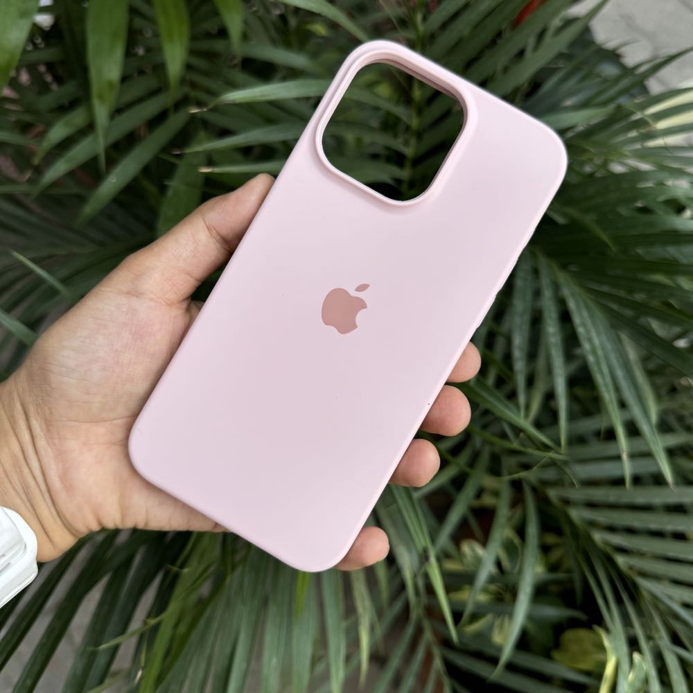 Premium Silicone Case For Iphone 13 Pro Max (peach) | Jeevee