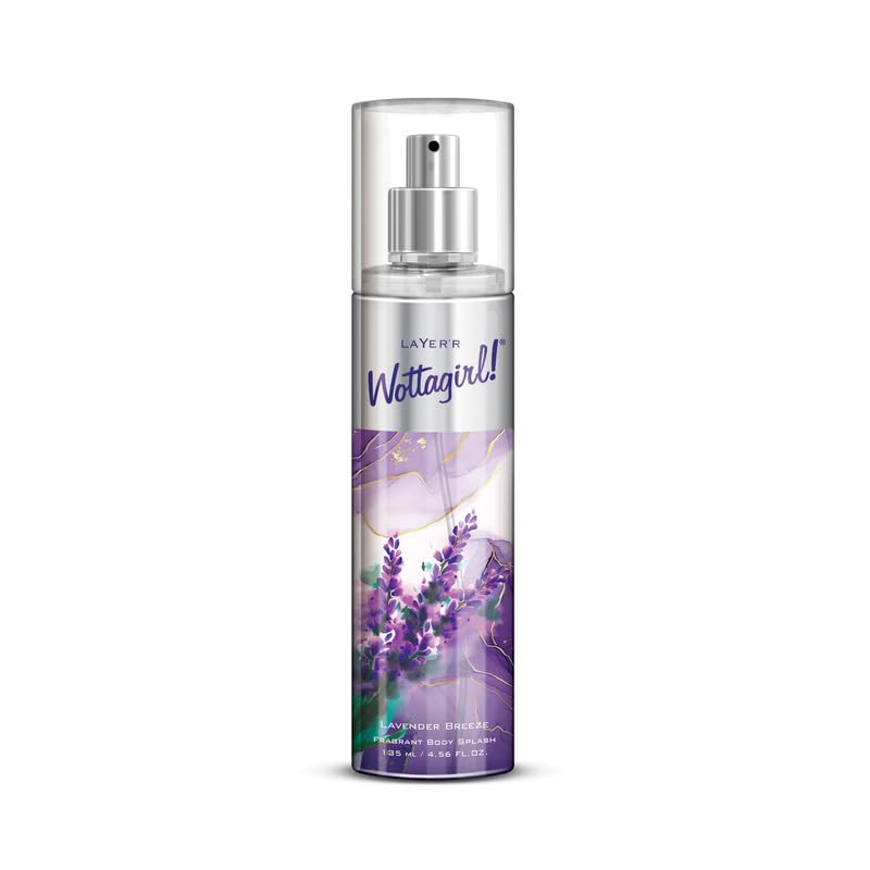 Layer'r Wottagirl Lavendar Breeze Fragrant Body Splash 135 Ml | Jeevee