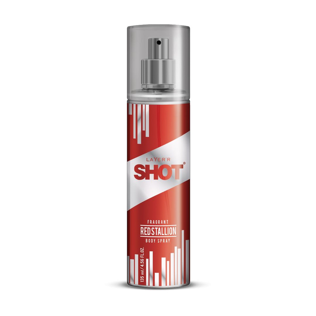 Layer Shot Red Stallion Fragrant Body Spray 135 Ml | Jeevee