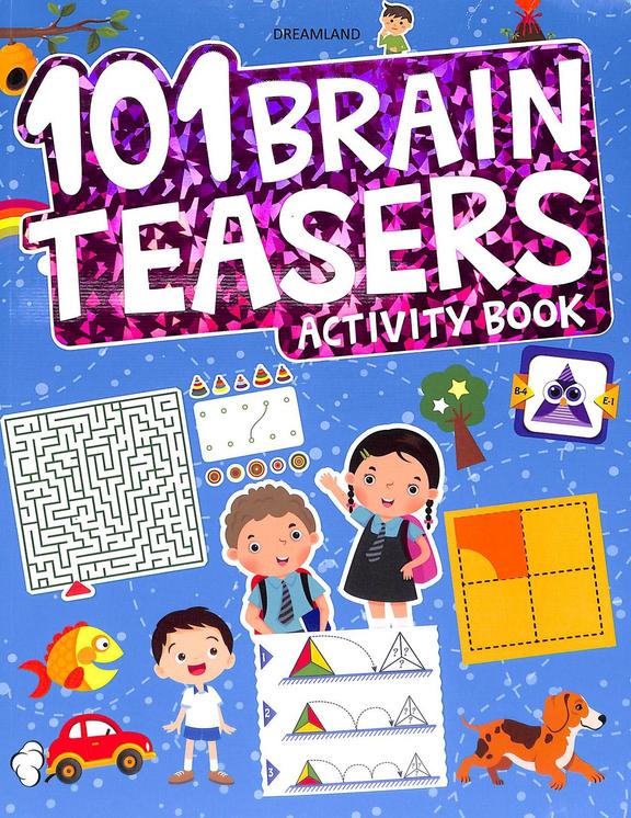 101 Brain Teasers Activity Book | Jeevee