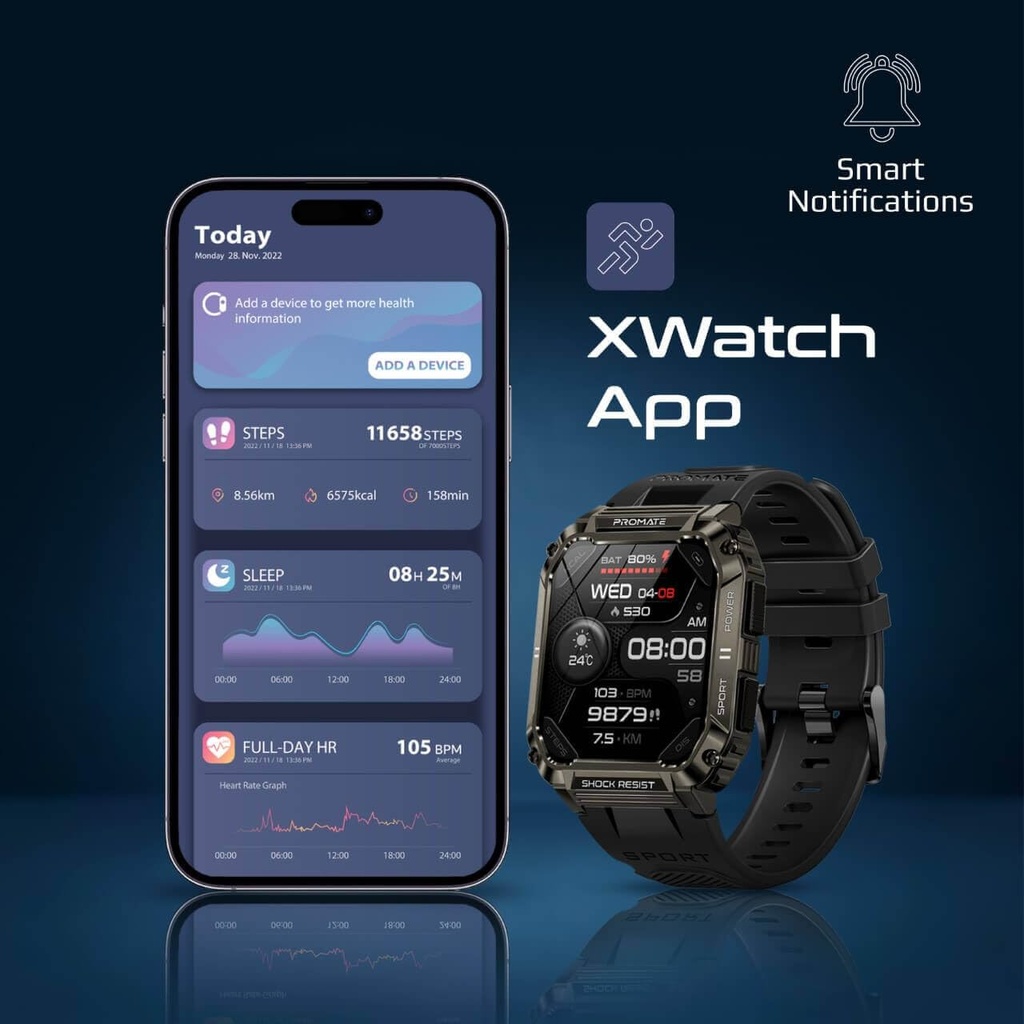 Promote Xwatch-s19 Smartwatch ( Green) | Jeevee