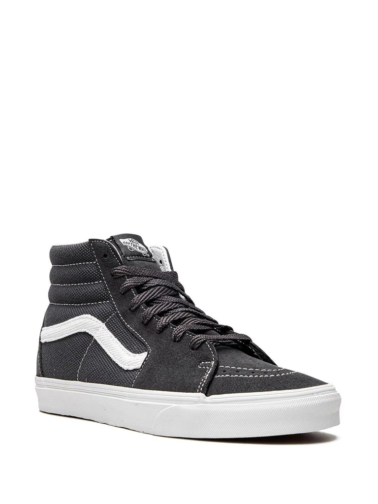 Vans Sk8-hi 'textured Asphalt' Black Grey Sneakers (eu:39) | Jeevee