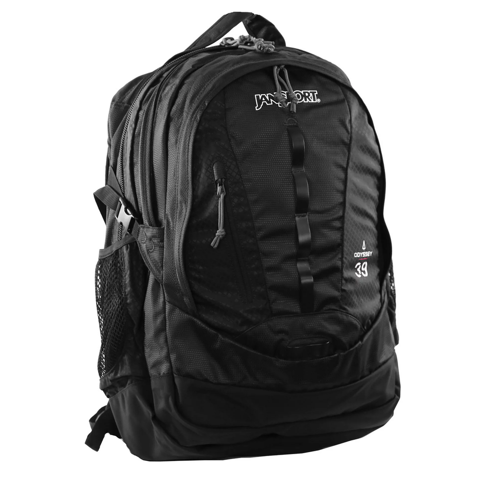 Jansport Odyssey 39l Laptop Hydration Day Pack Backpack-black | Jeevee