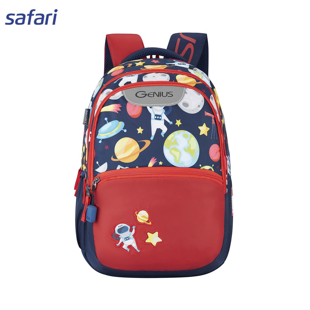 Safari Genius Comet Backpack 17 Inch 3 Compartment (blue ) | Jeevee