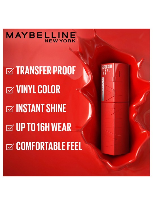 Maybelline Superstay Vinyl Ink Lipstick 4.2ml-30 Unrivaled | Jeevee