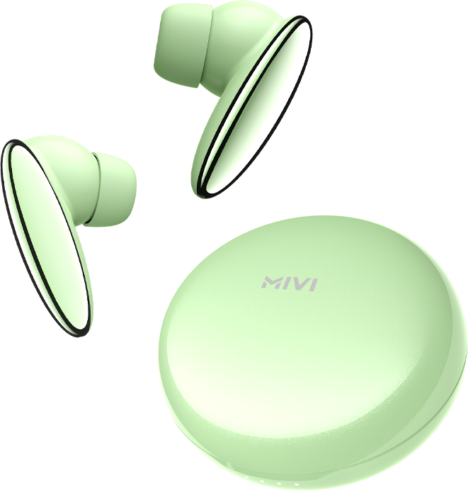 Mivi Duopods N6, Tws Earbuds Ipx4 Water Resistant (mint Green) | Jeevee