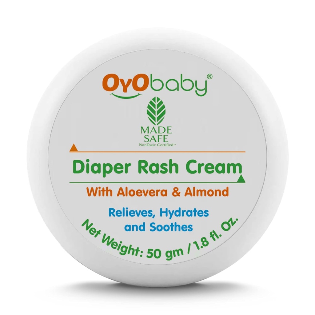 Oyo Baby Baby Diaper Rash Cream Jar- 50g | Jeevee