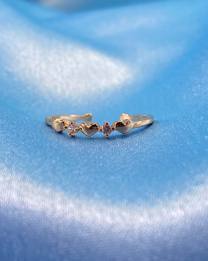 Pepper Small Heart Ring | Jeevee