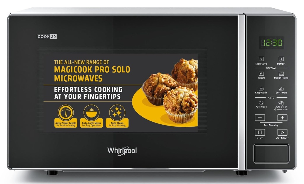 Whirlpool 20 L Solo Microwave Oven (magicook Pro 20se Black) | Jeevee