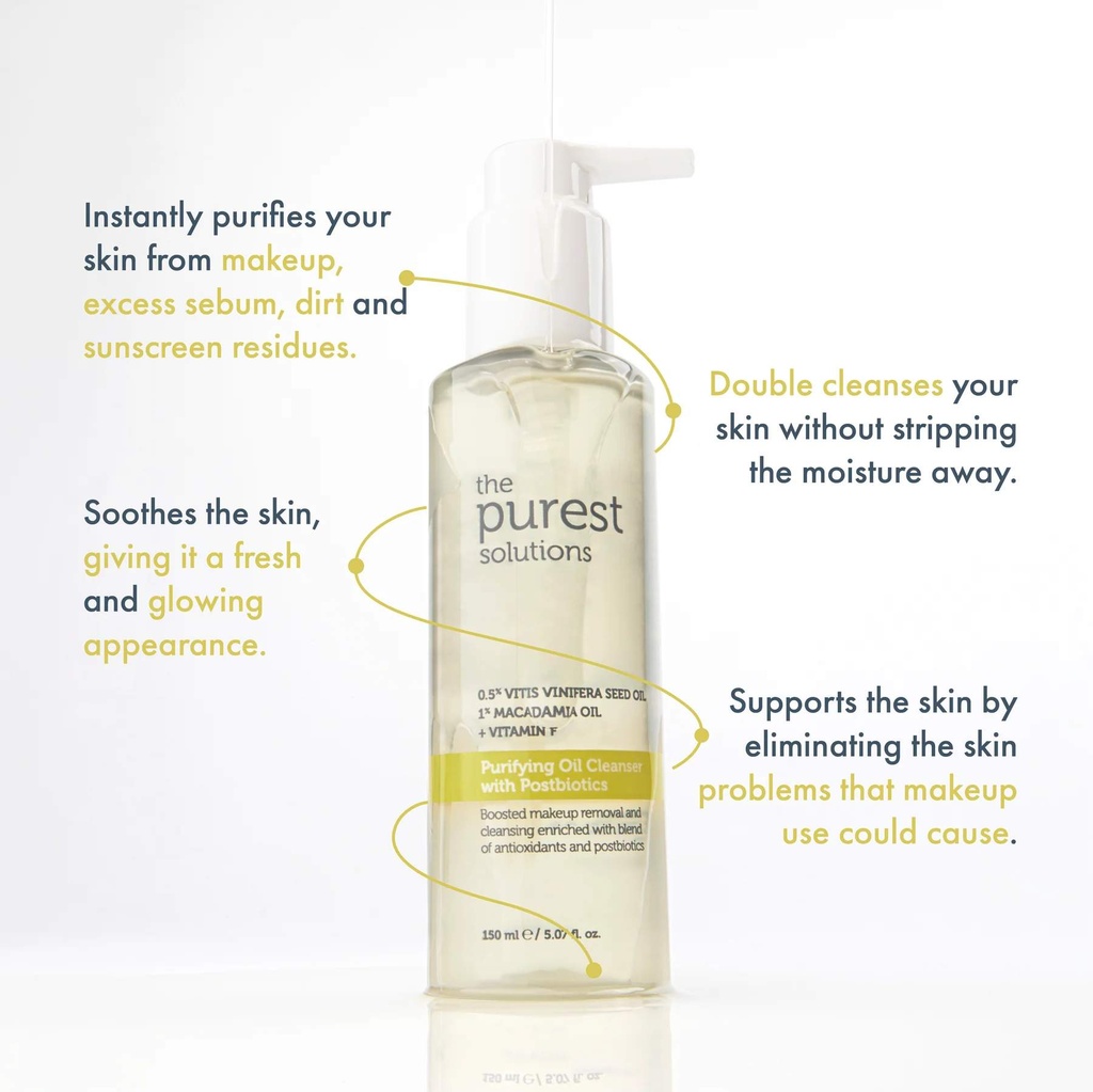 The Purest Solutions Postbiotic Purifying Oil Cleanser- 150 Ml | Jeevee