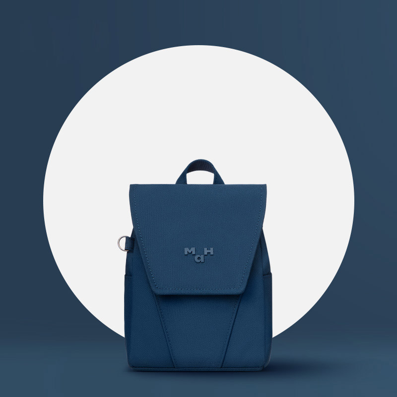 Mah Young Mini Size Backpack For Women Mr20d2069b (navy Blue) | Jeevee