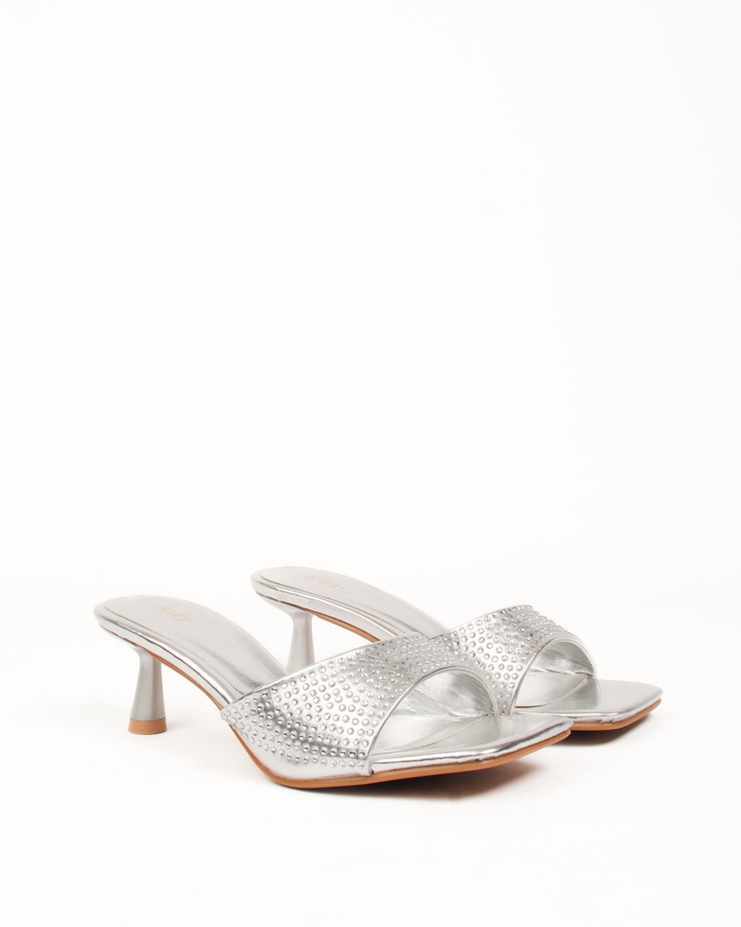 Salt Square Toe Silver Shoe (eu:39) | Jeevee